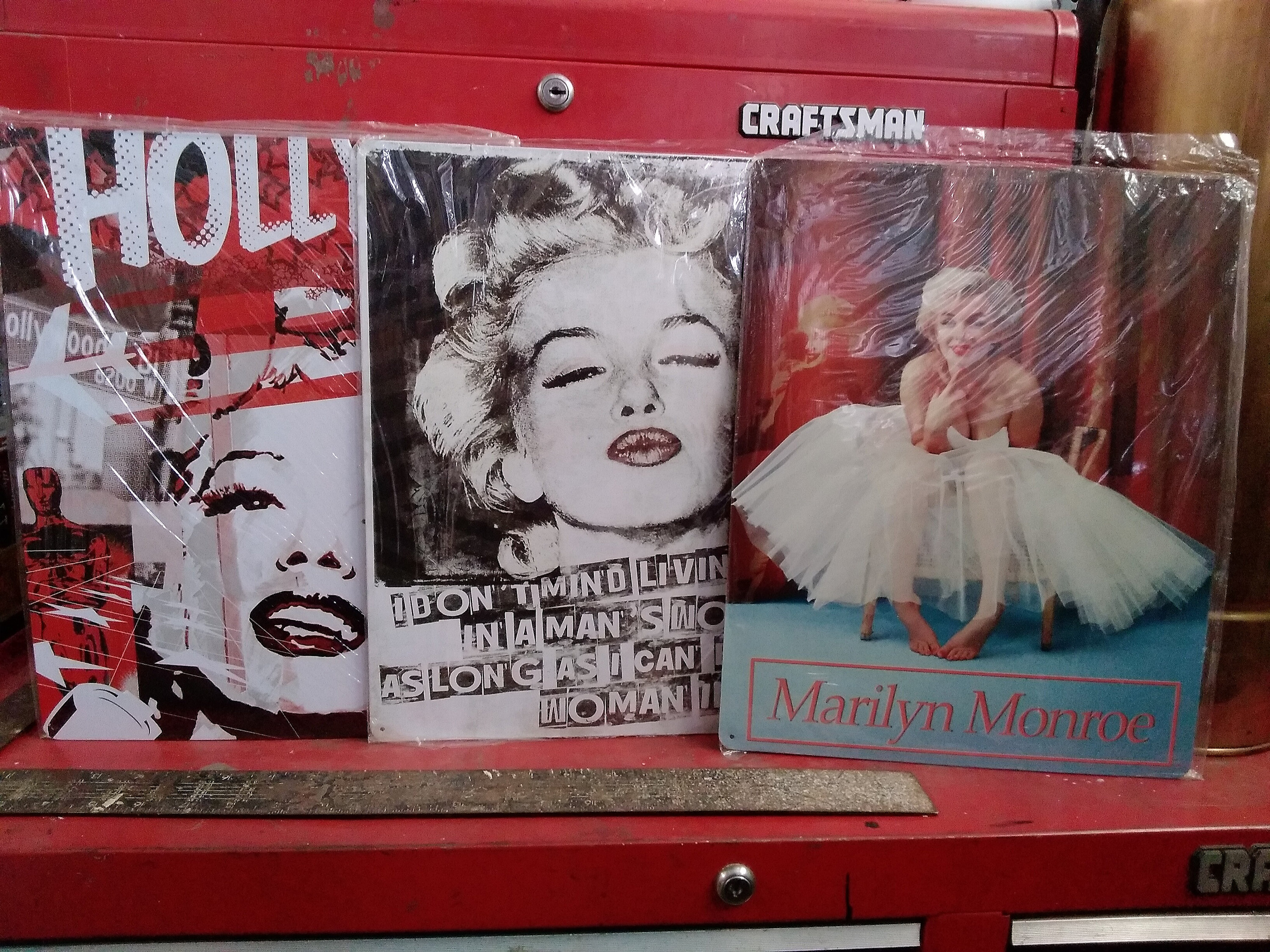 Marilyn Monroe Signs 3pcs Pack - Etsy
