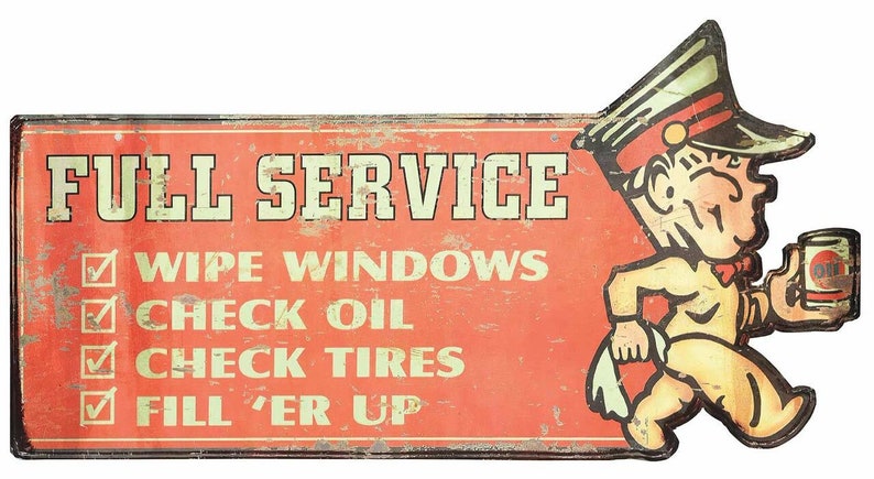 Full Service Laser Cut Vintage Advertising Metal Sign - Etsy