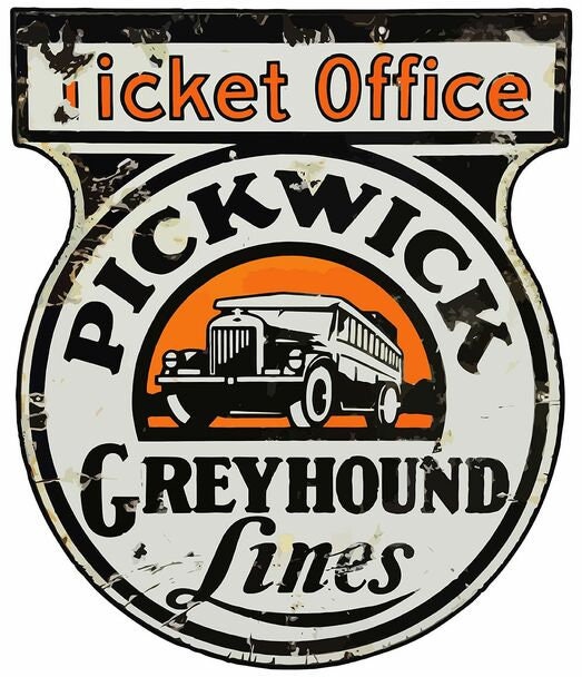 Pickwick Ticket Office Laser Cut Metal Sign - Etsy