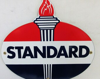 Standard Oil Sign - Etsy