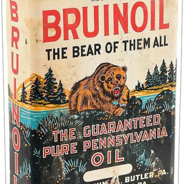 Pure Oil Sign - Etsy