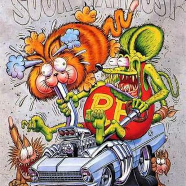 Rat Fink Metal Signs - Etsy