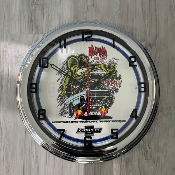 Rat Fink Neon - Etsy