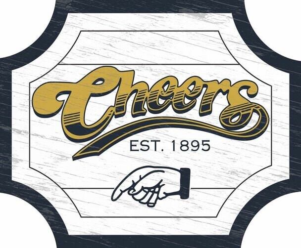 Cheers Bar Plasma Cut Metal Sign - Etsy