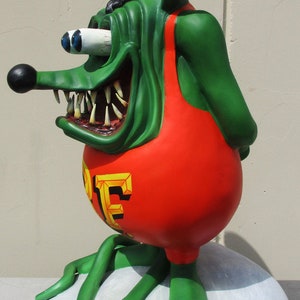 Rat Fink Figure Custom 43 Tall - Etsy