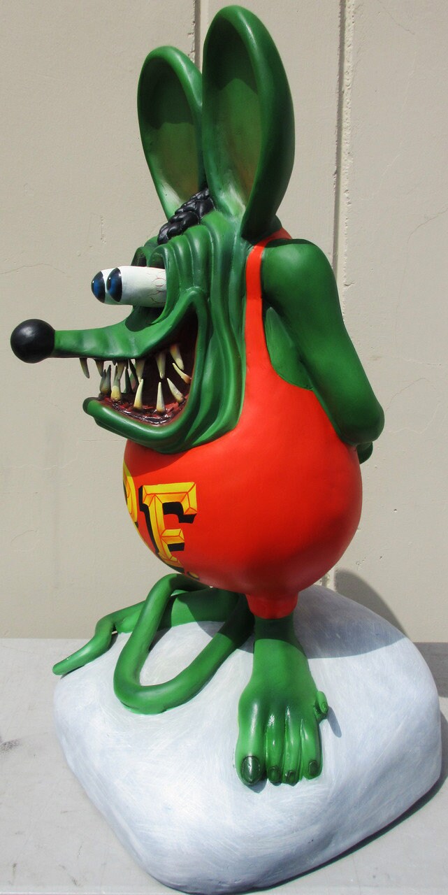Rat Fink Figure Custom 43 Tall - Etsy