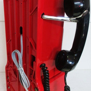 Automatic Electric Three Slot Red Pay Telephone 1950's Operational ...