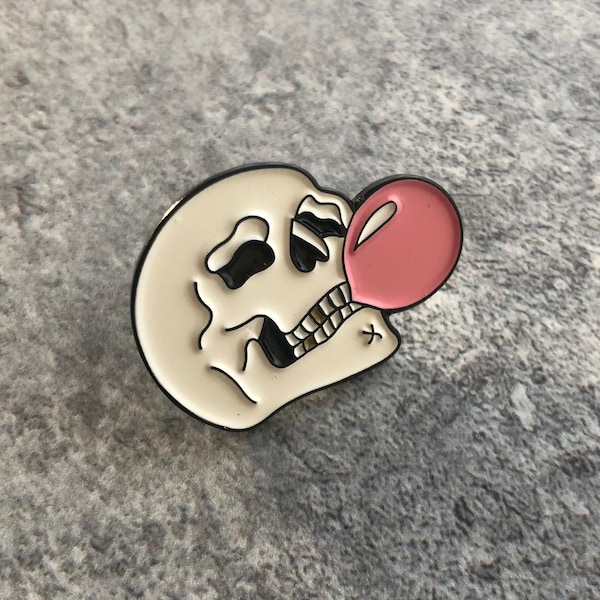 Skull Lapel Pin - Etsy