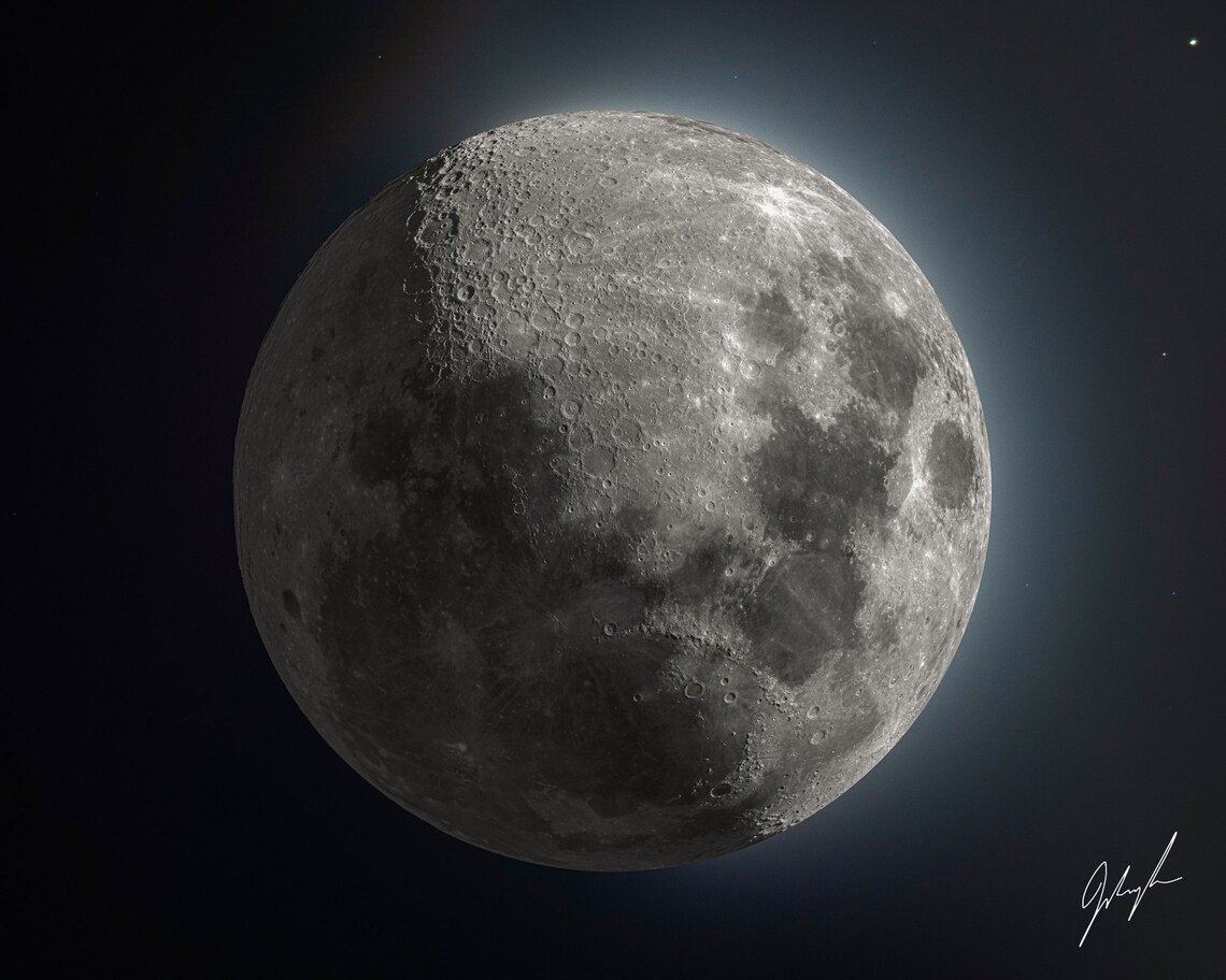 Moon Mosaic Digital Download High Definition - Etsy