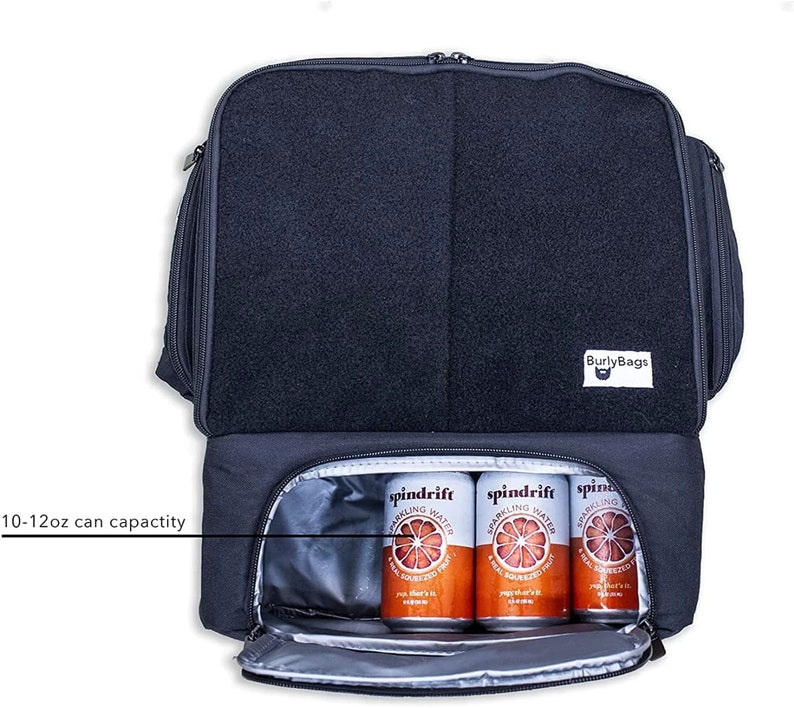 Burly Bags Cornhole Backpack: Cooler, Reinforced Straps, 16-24 Bag ...