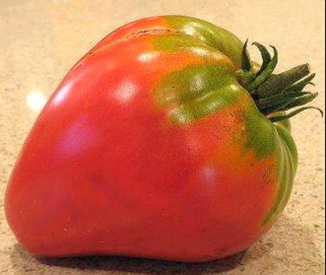 Red Strawberry, Tomato, German Heirloom Garden Seeds Open Pollinated ...