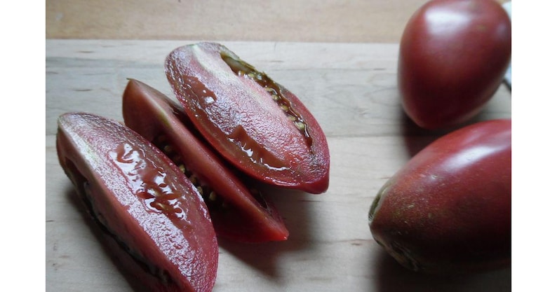 Ukrainian Purple Tomato Seeds, Heirloom Paste Variety, Non-gmo - Etsy