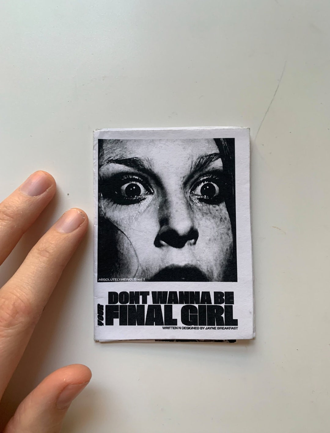 Absolutely Heinous; Zine Series About Women in Horror Films- Don't Want ...