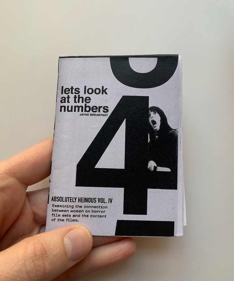 Absolutely Heinous; Zine Series About Women in Horror Films, Vol. Iv ...