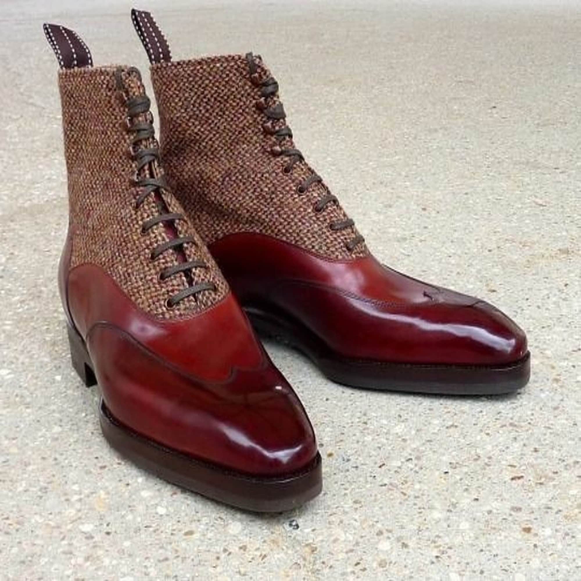 100%pure Handmade Brown Leather Shoes Designer Strap Shoes - Etsy UK