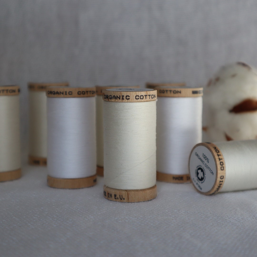 Organic Thread Spool, 300y Spool, Pima Cotton Thread, All Purpose ...