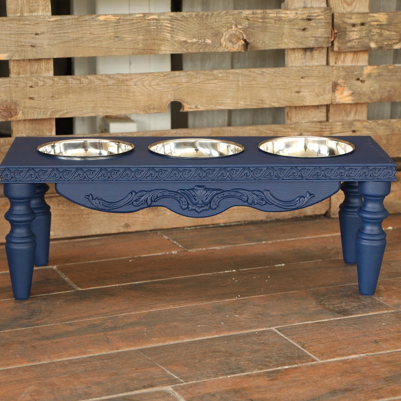 Rustic Dog Bowl - Etsy