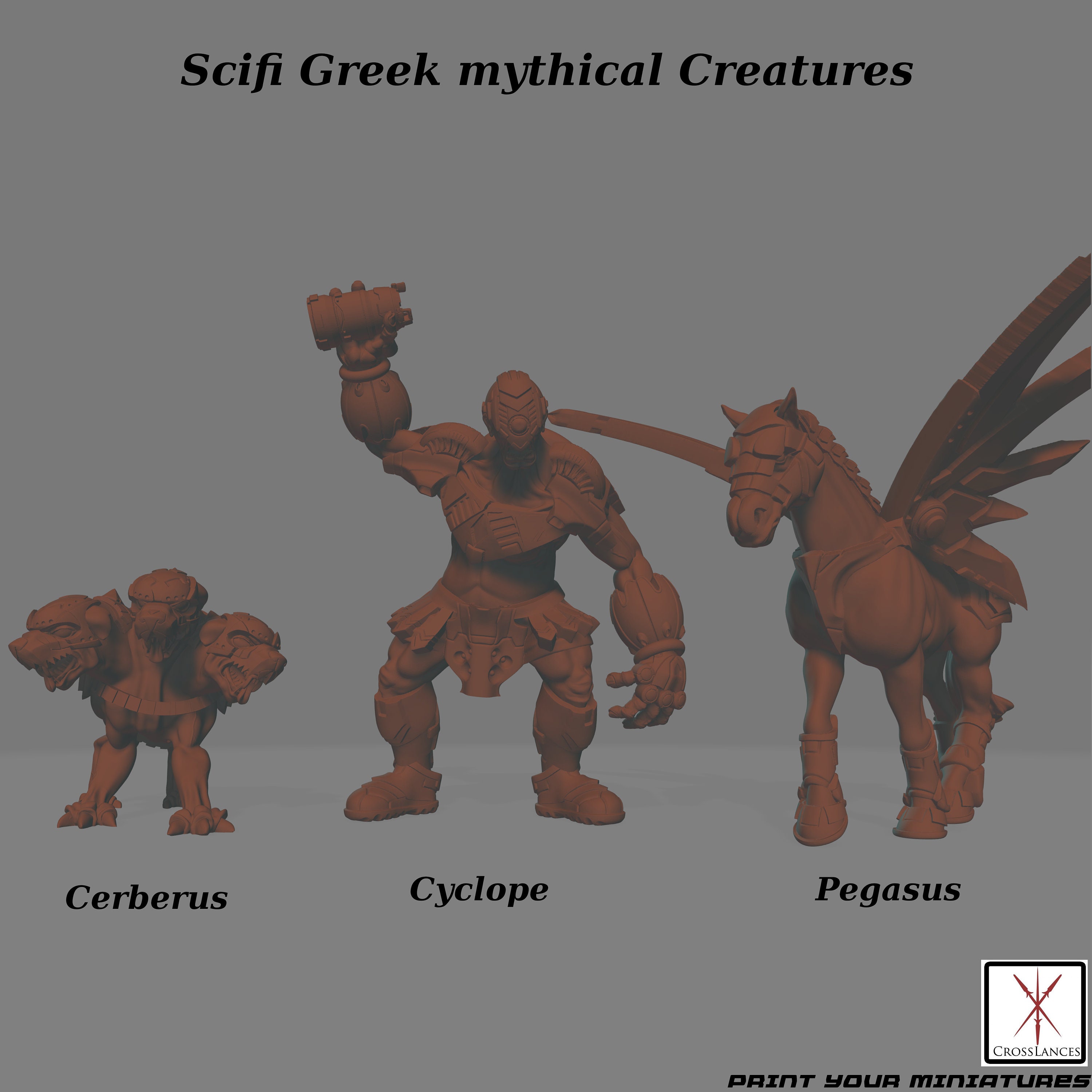 Greek Mythical Creatures Cyclops