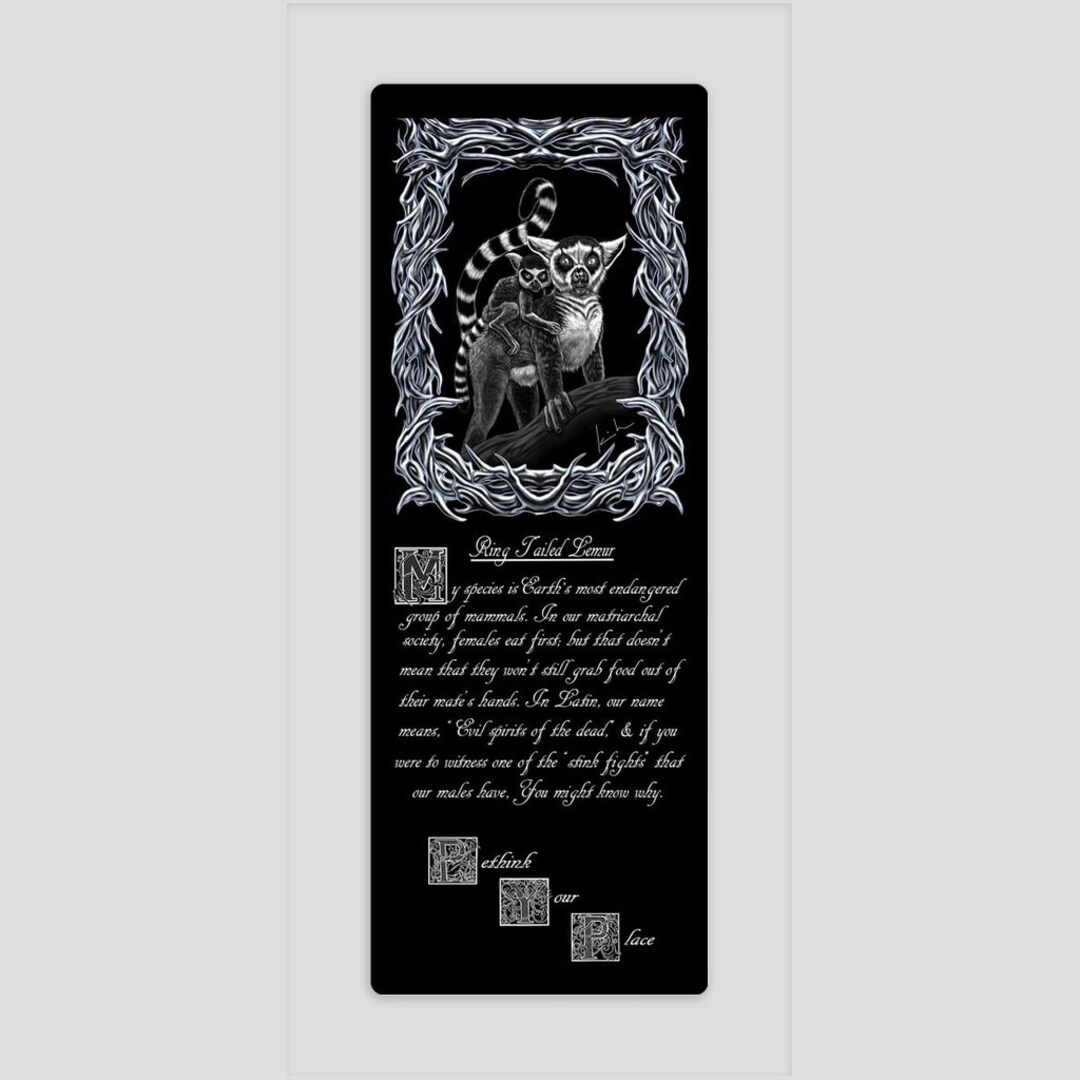 Ring Tailed Lemur Yoga Mat - Etsy