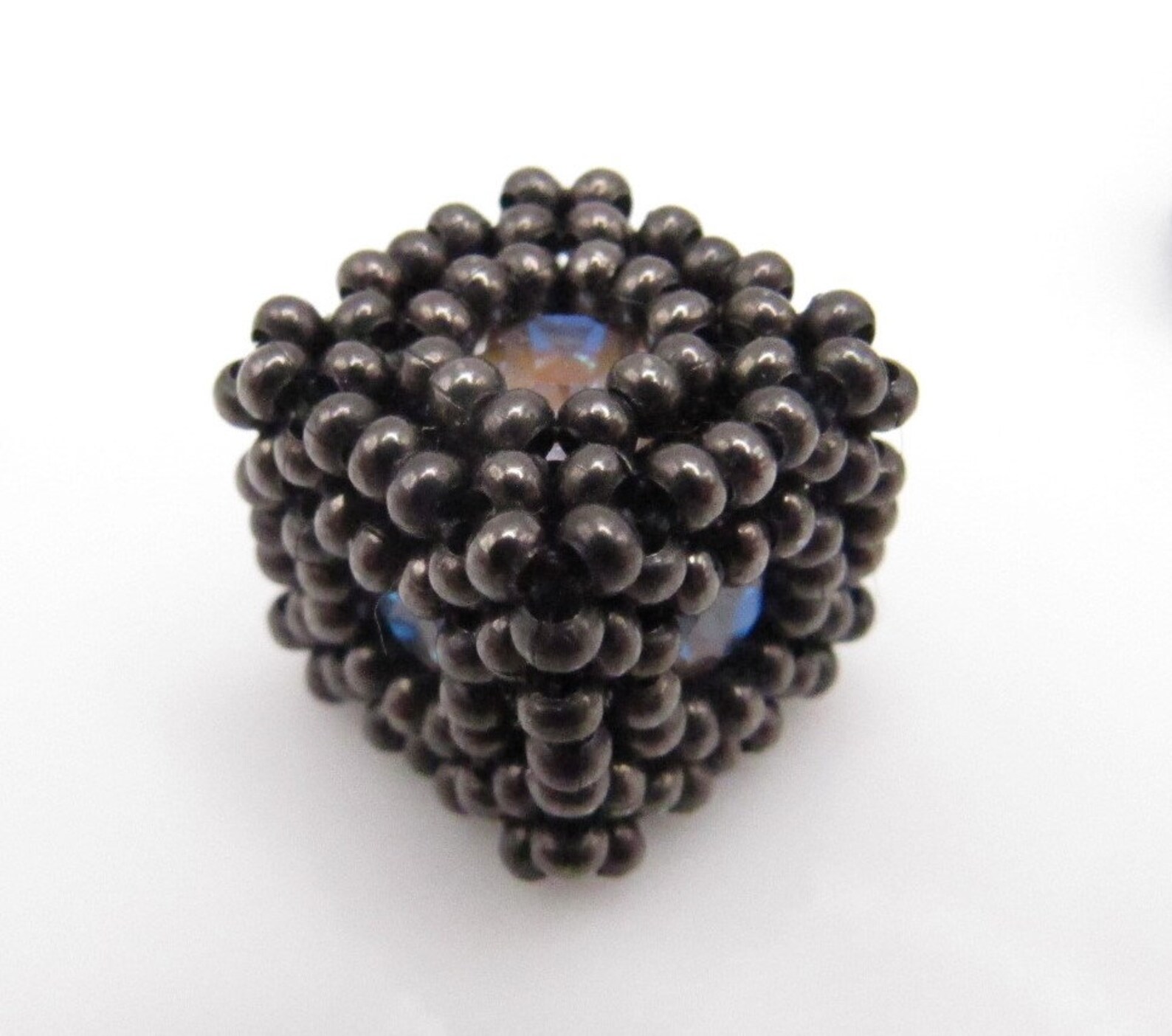 PDF **tutorial** CRAW Captured Chaton Beaded Bead - Step-by-step ...