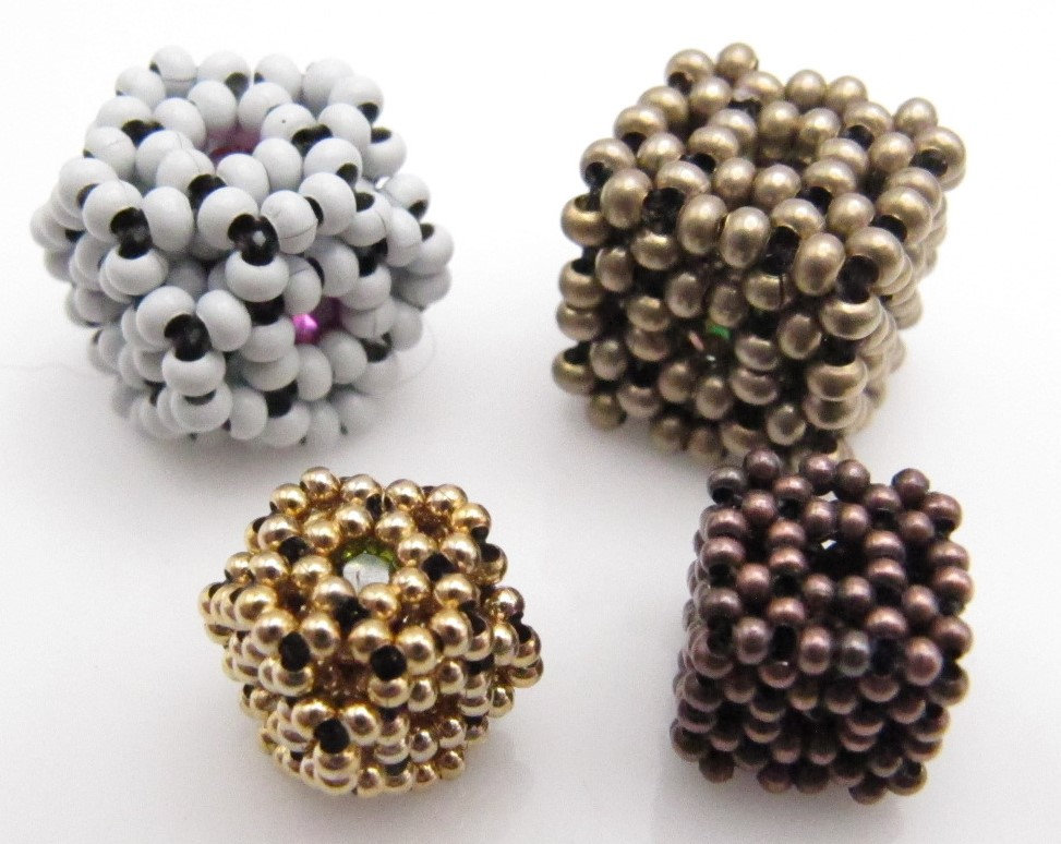 PDF tutorial CRAW Captured Chaton Beaded Bead Step-by-step Tutorial ...