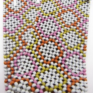 Pattern Only ** - Diagonal Right Angle Weave - Retro Squares - Instant ...