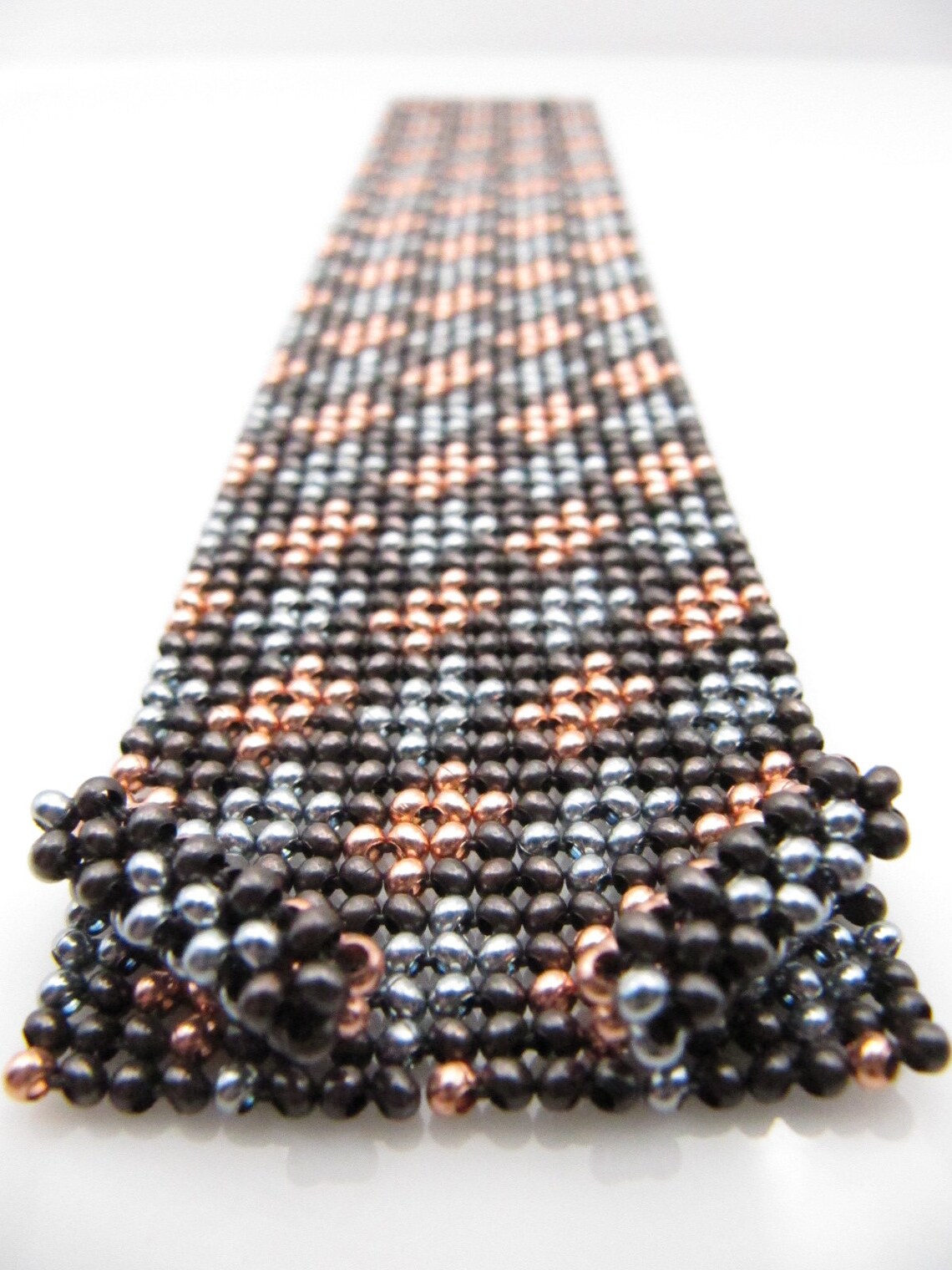 Pattern Only ** - Diagonal Right Angle Weave - 3-color Weave- Instant ...