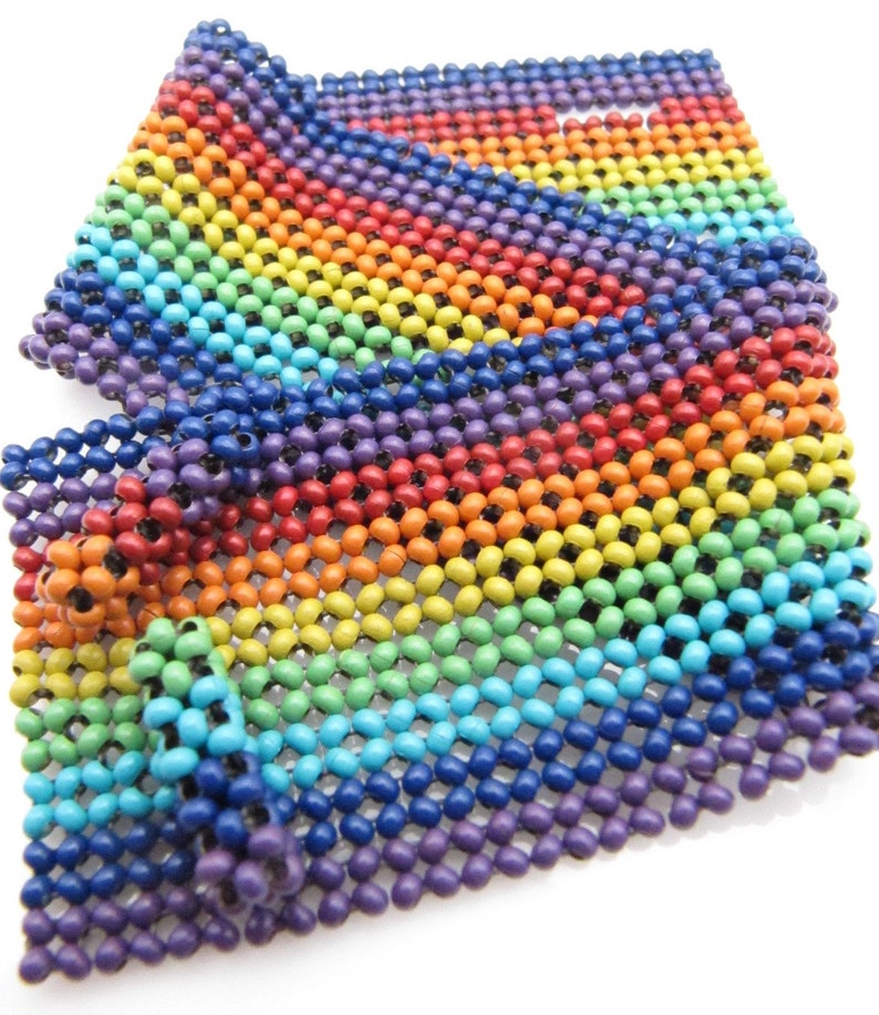 Pattern Only ** - Diagonal Right Angle Weave - Rainbow Pattern - PRIDE ...