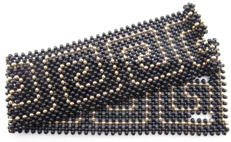 Pattern Only ** - Right Angle Weave Egyptian Cuff - Instant PDF ...