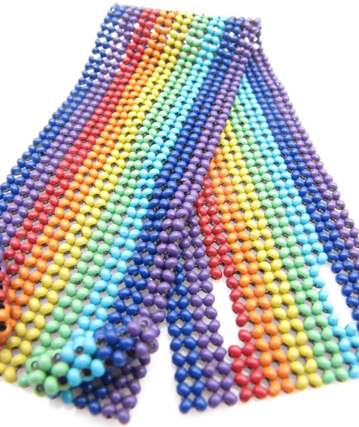 Pattern Only ** - Diagonal Right Angle Weave - Rainbow Pattern - PRIDE ...