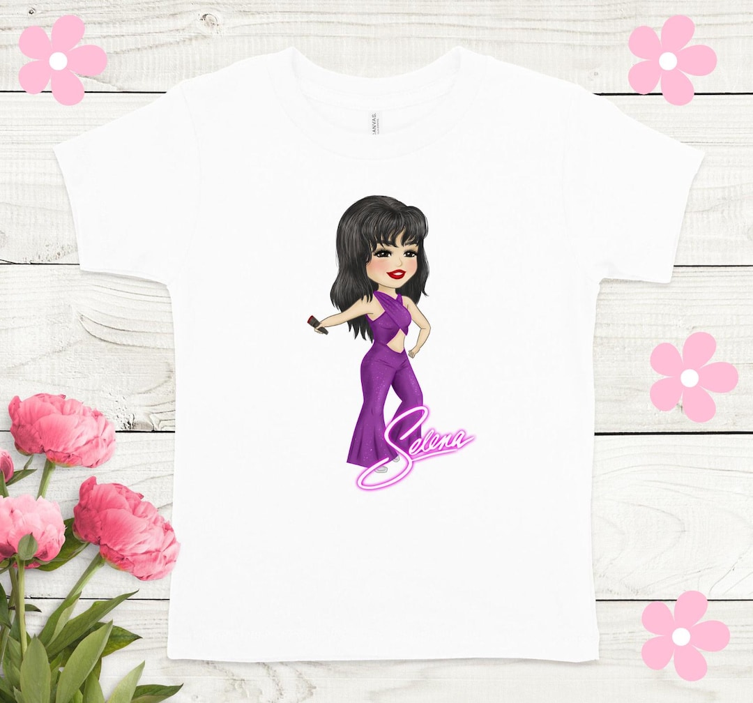Selena Girl Shirt- for Kids, Unisex. La Reina De La Cumbia Shirt.selena ...