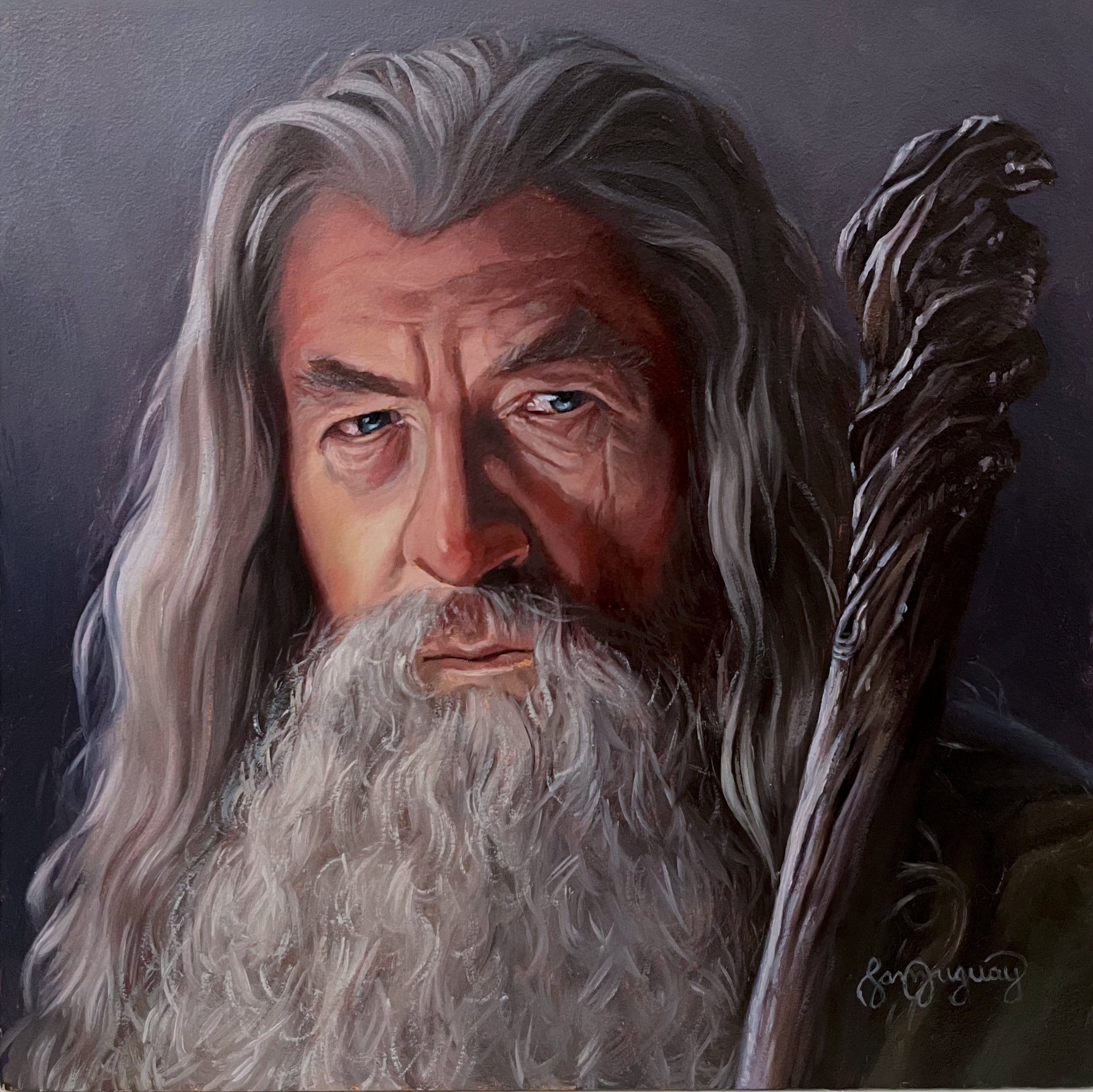 Gandalf Painting