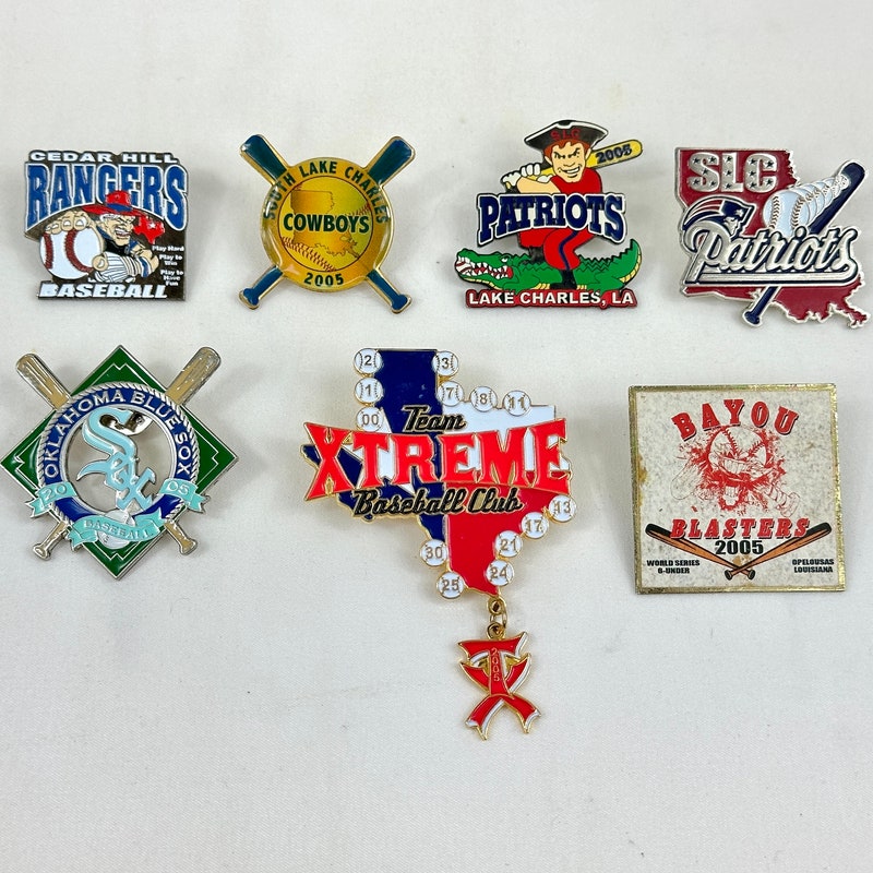 Baseball League Pins - Etsy