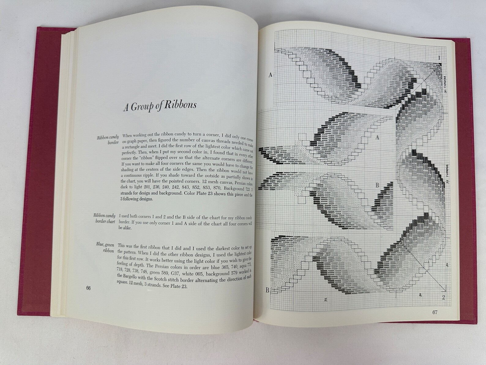 Four Way Bargello by Dorothy Kaestner 1974 Revised Needlepoint ...
