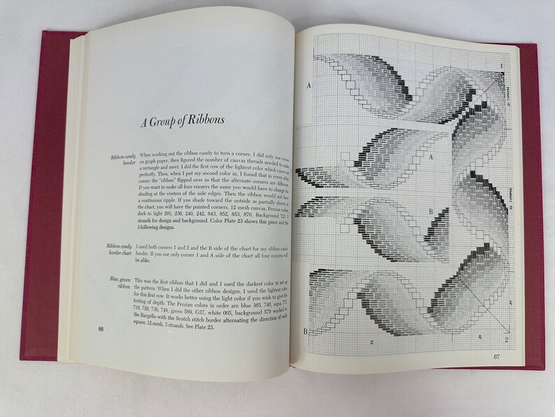Four Way Bargello by Dorothy Kaestner 1974 Revised Needlepoint ...