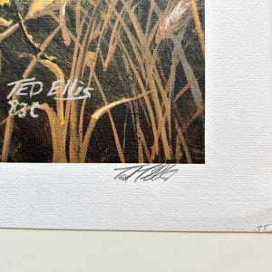 Ted Ellis 1983 "breaktime" Signed Limited Edition Serigraph Numbered 45 ...