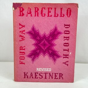 Four Way Bargello by Dorothy Kaestner 1974 Revised Needlepoint ...