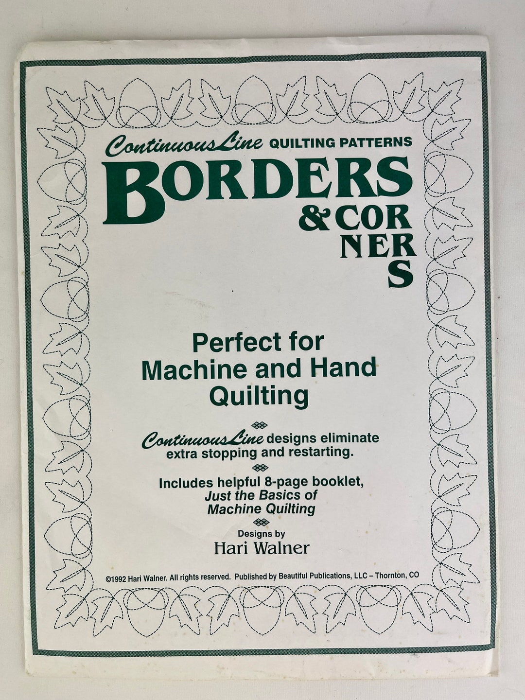 Vintage 1994 Renaissance Collection by Hari Walner Continuous Line ...