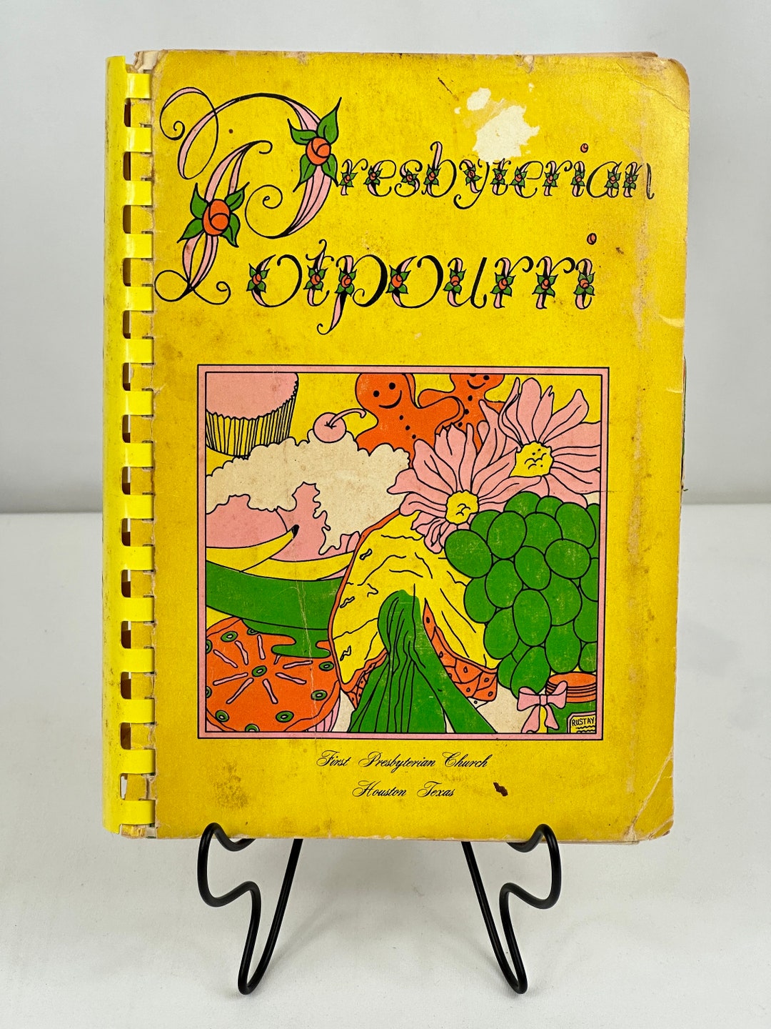 1981 Vintage Local Cookbook Presbyterian Potourri Compiled by First ...