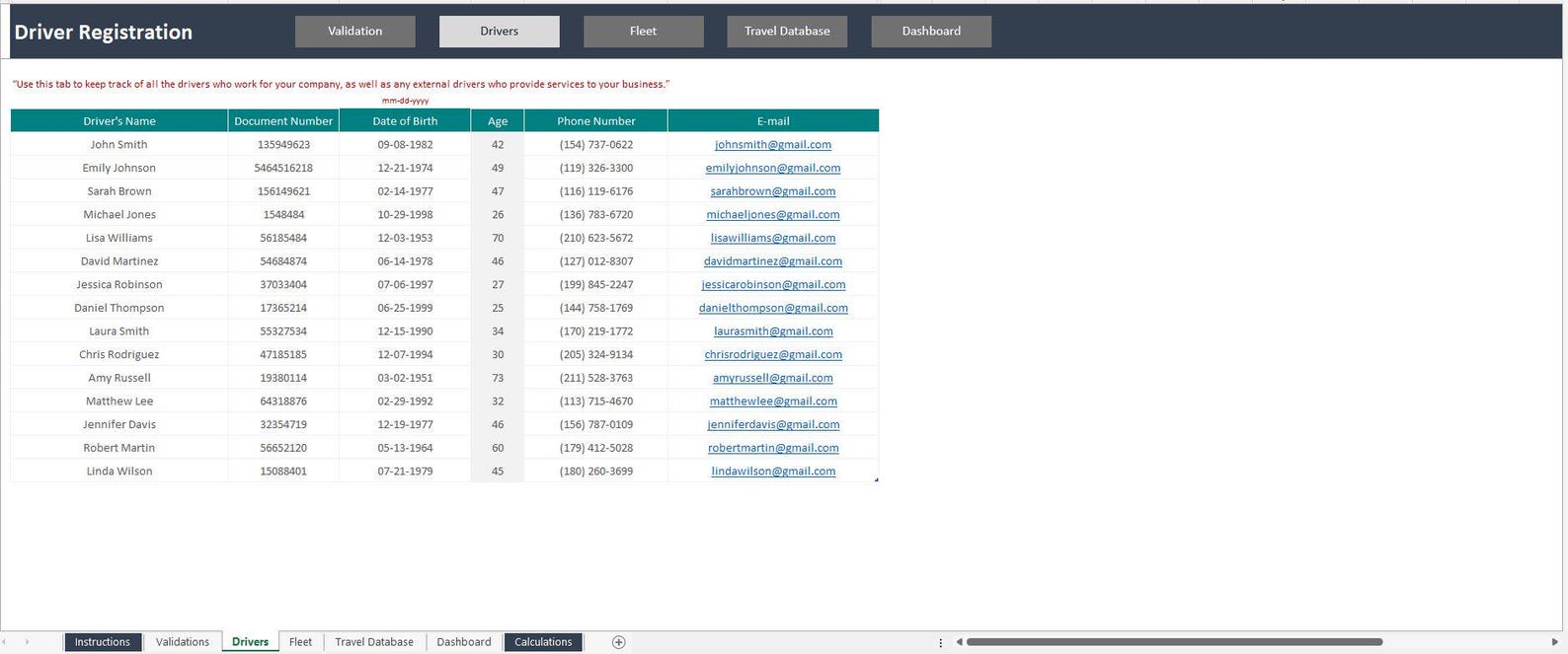 Freight Management Excel Template - Etsy