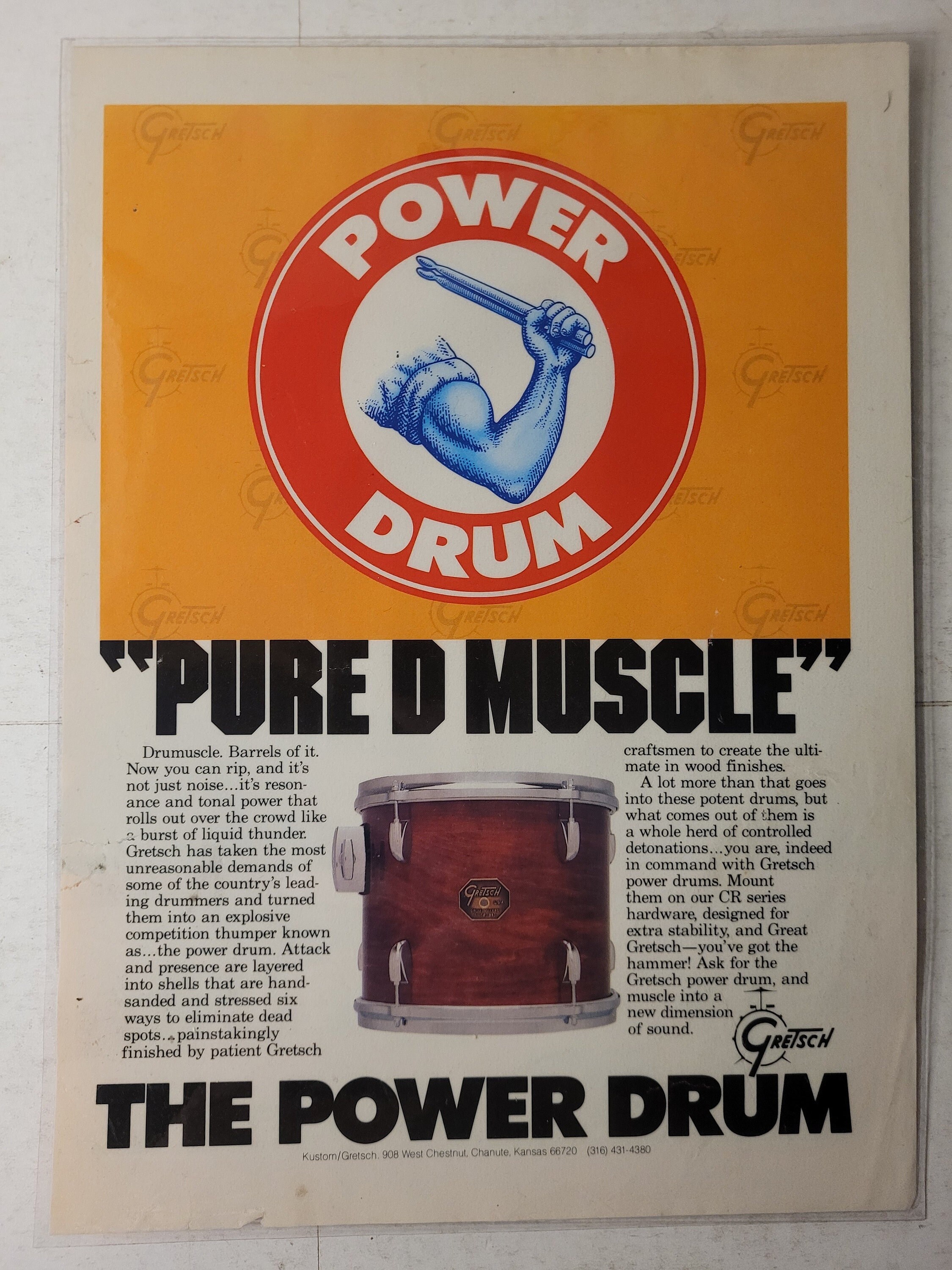 Gretsch Drum Ads From Modern Drummer Magazine - Etsy