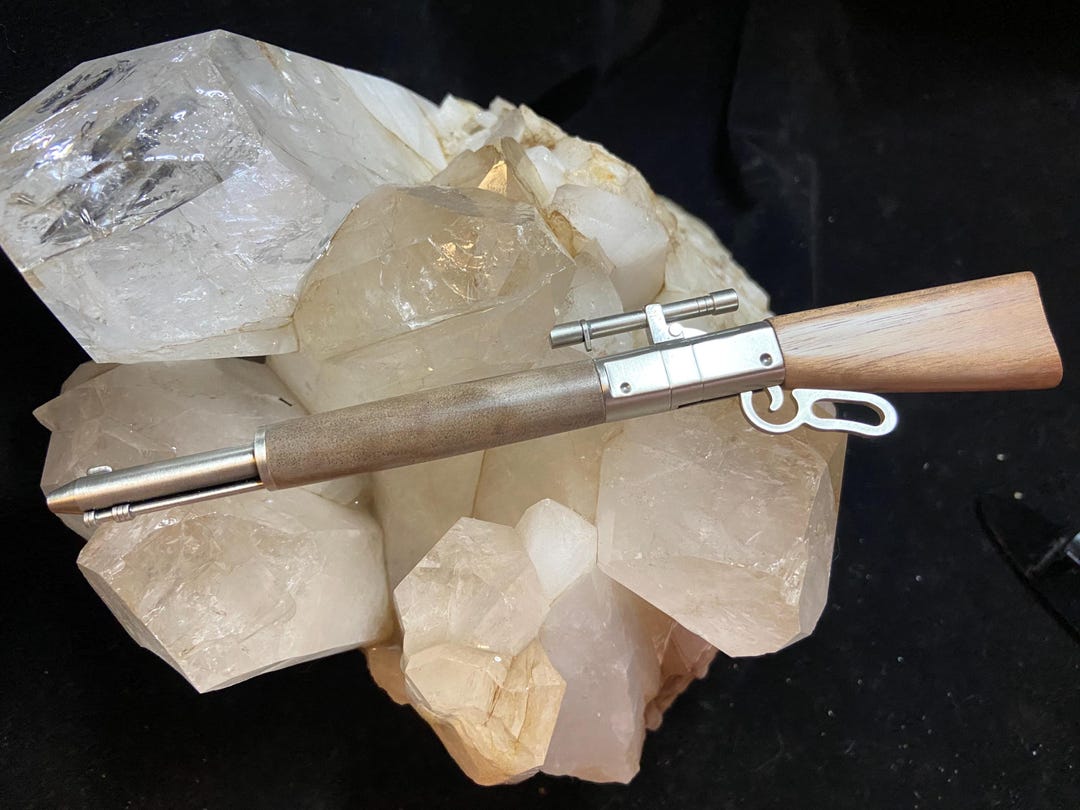 Lever Action Rifle Pen With Claro Walnut Stock - Etsy