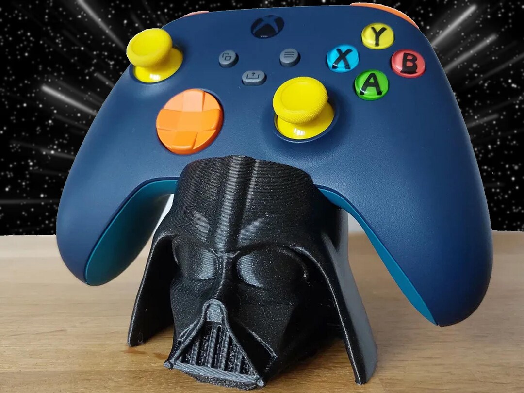 3D Printed Darth Vader Face Controller Stand | Xbox and Playstation ...