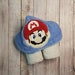 Super Mario Head Digital Machine Embroidery Applique Design, Super ...