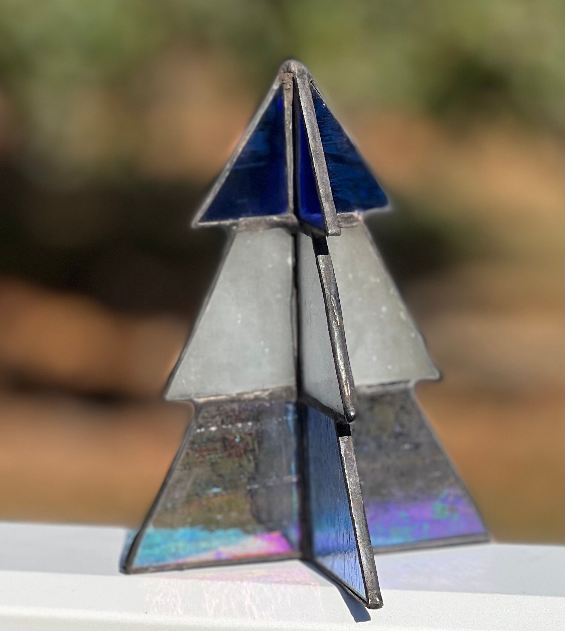 Stained Glass Christmas Tree - Etsy