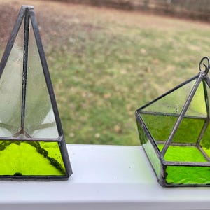 Stained Glass Mini Terrarium - Etsy