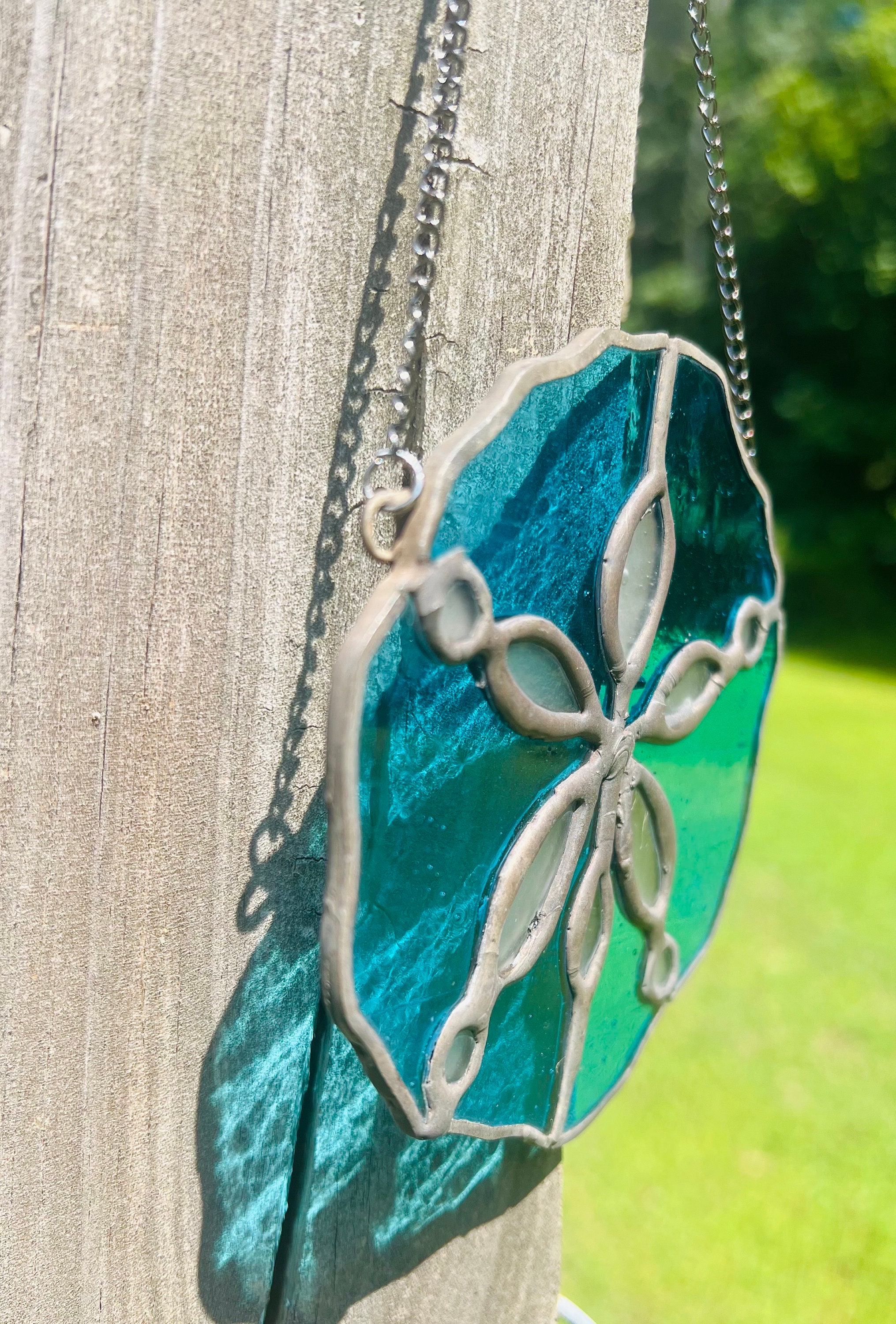 Stained Glass Sand Dollar - Etsy