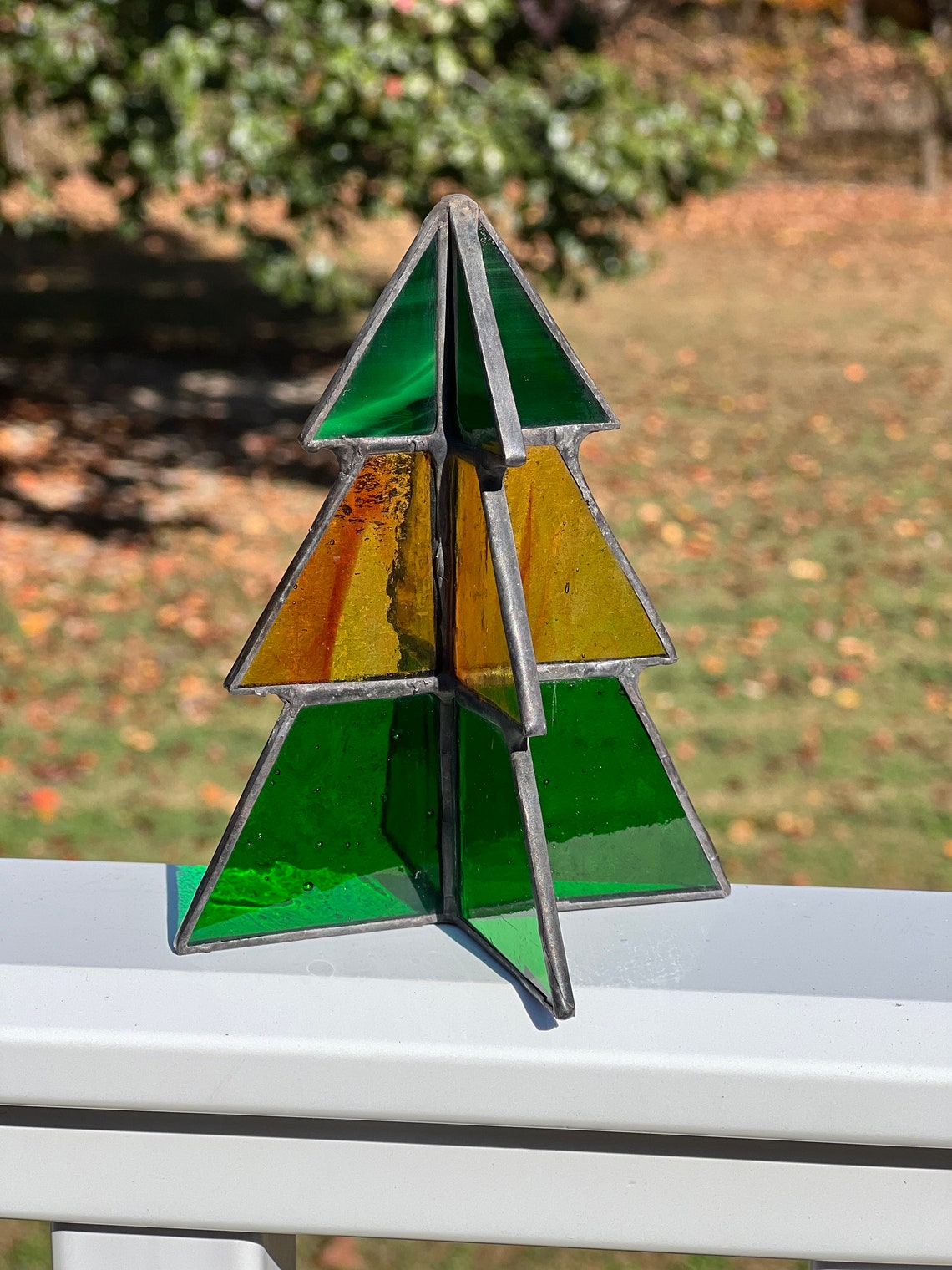 Stained Glass Christmas Tree - Etsy