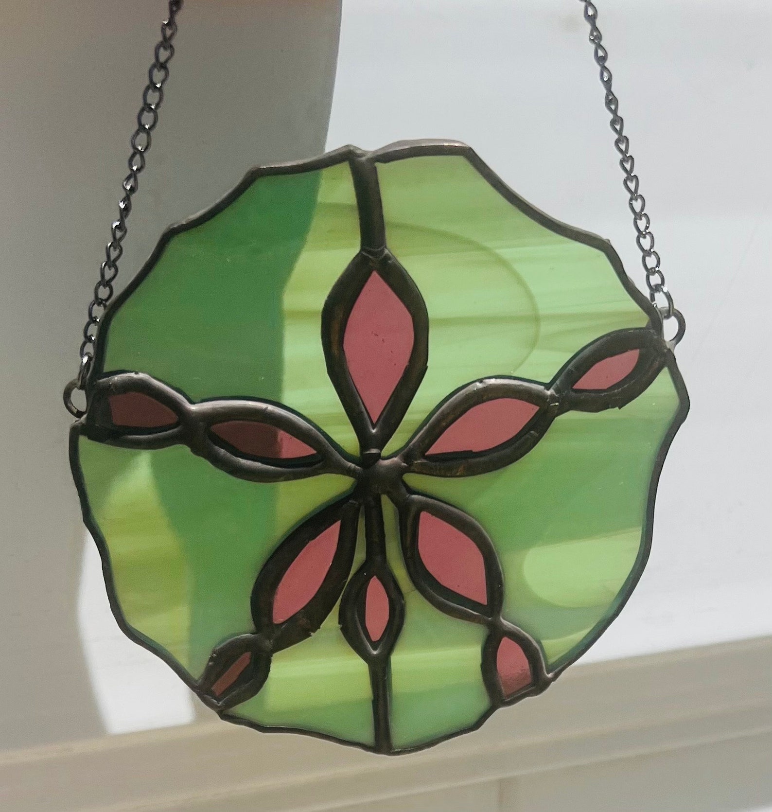Stained Glass Sand Dollar - Etsy