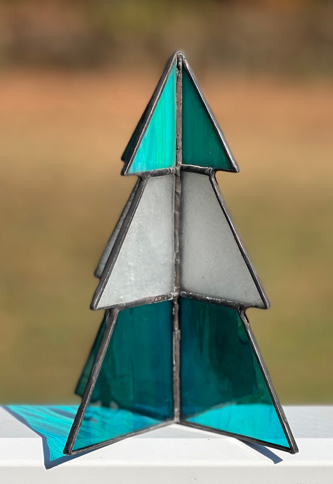 Stained Glass Christmas Tree - Etsy